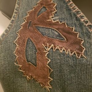 Parasuco | Jackets & Coats | Parasuco Brown Denim Vest | Poshmark